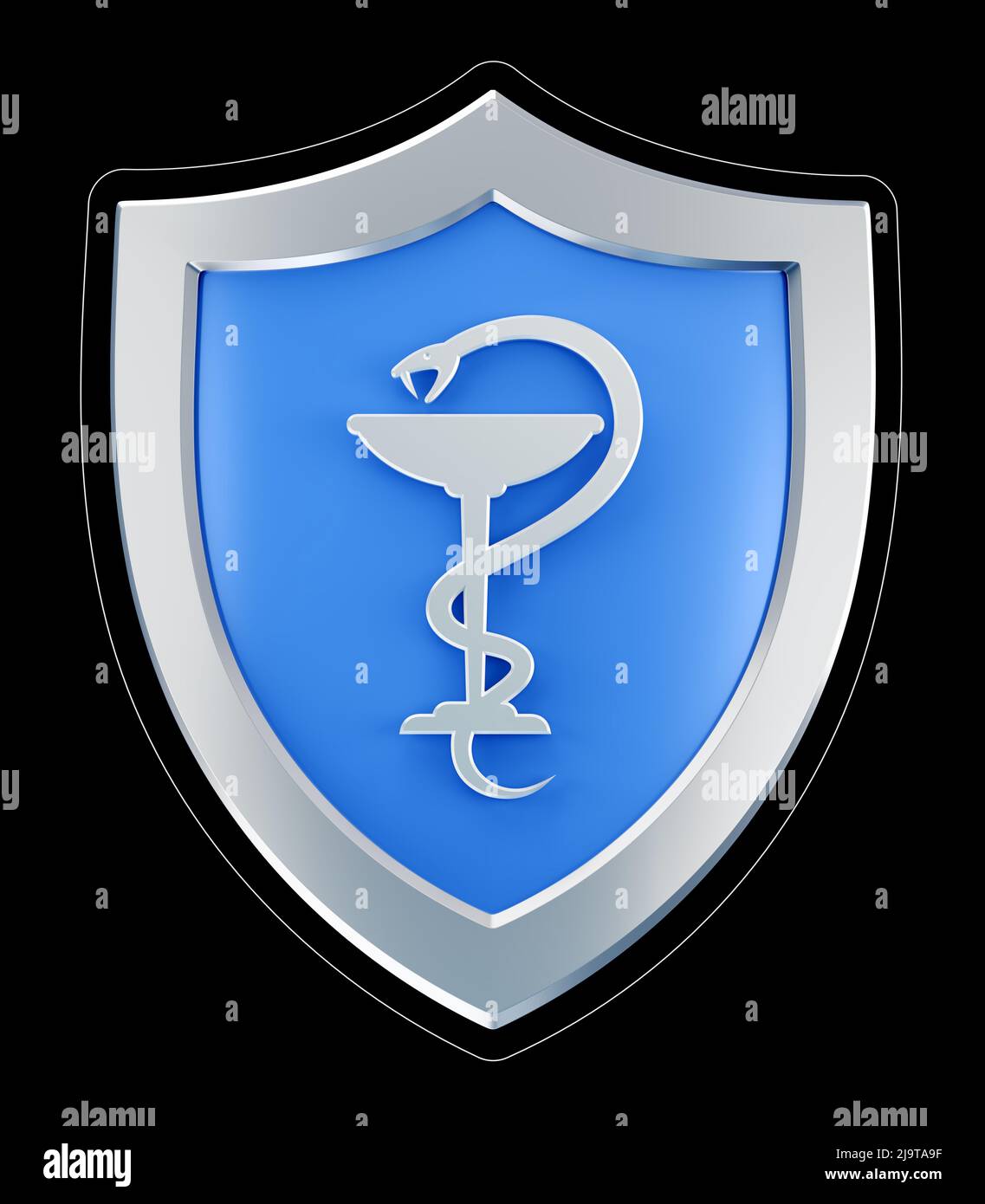 Medical Insurance Emblem Stock Photo - Alamy