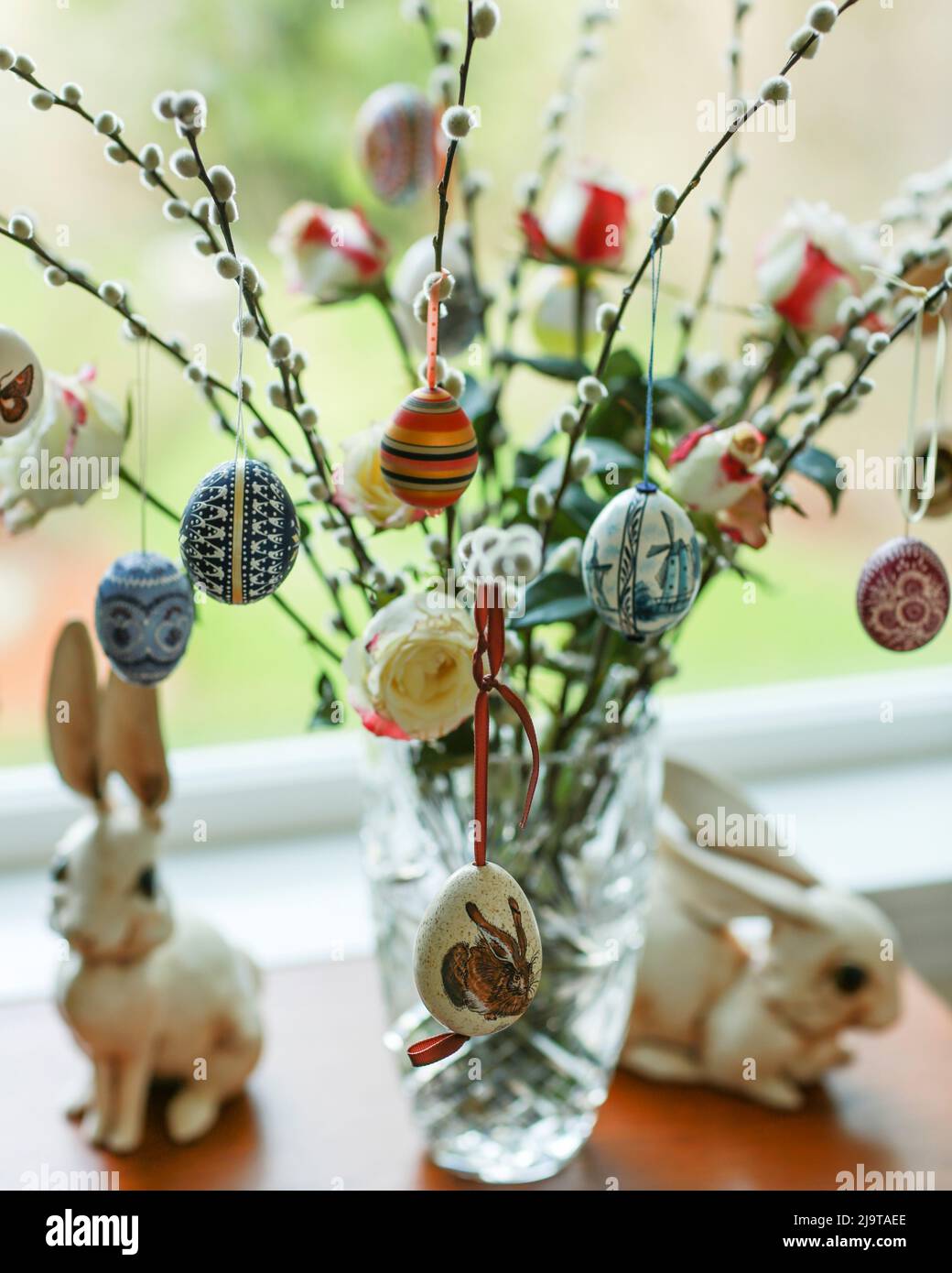 Bremerton, Washington State, USA. Hand painted easter eggs Stock Photo ...
