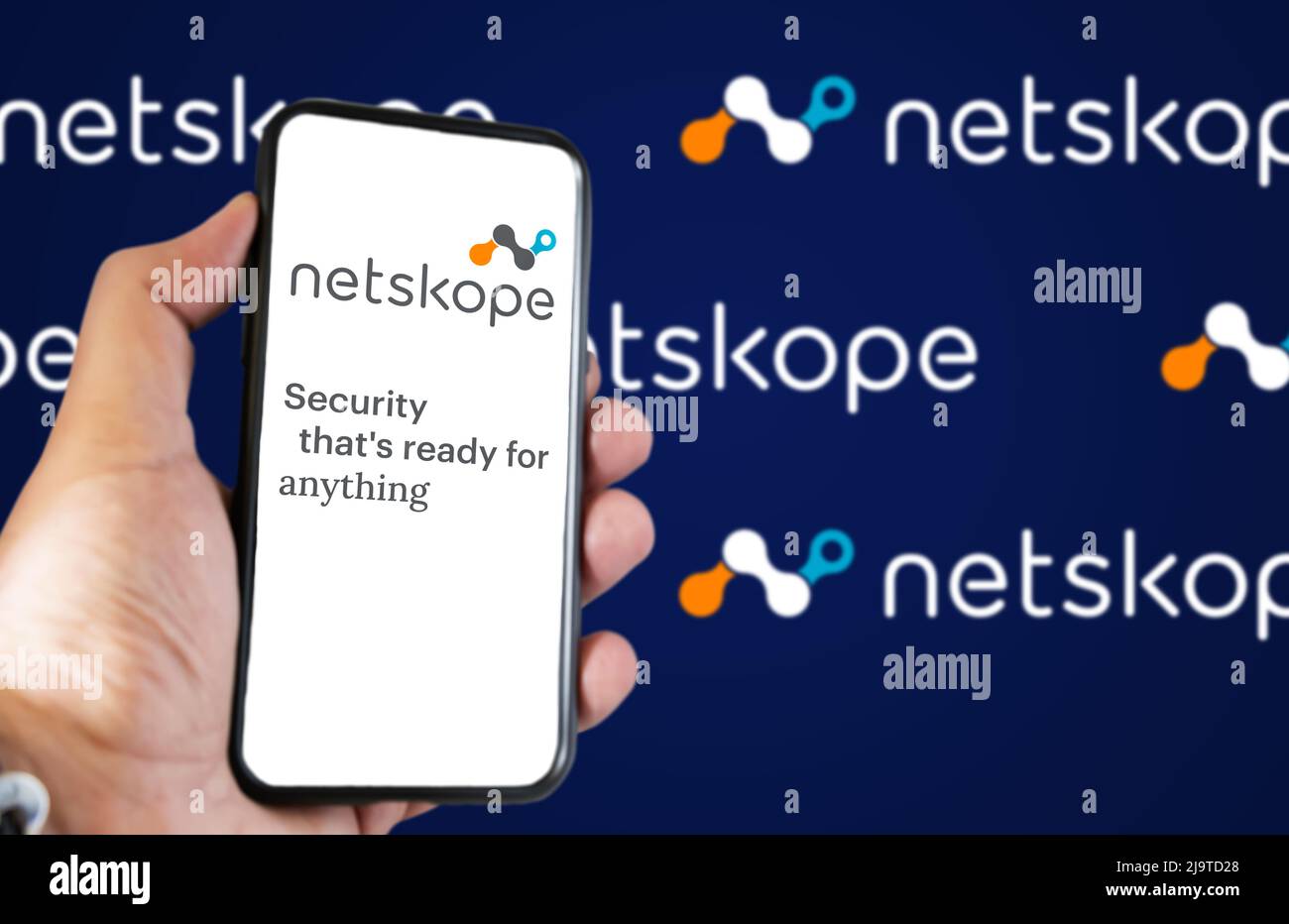 Netskope logo hi-res stock photography and images - Alamy
