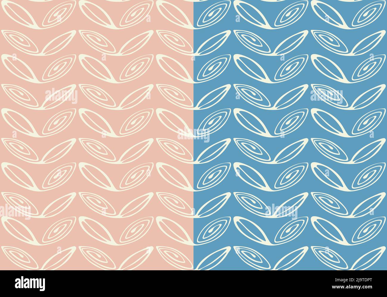 Nature ornamental seamless pattern, chevron grid. Doodle style design ...