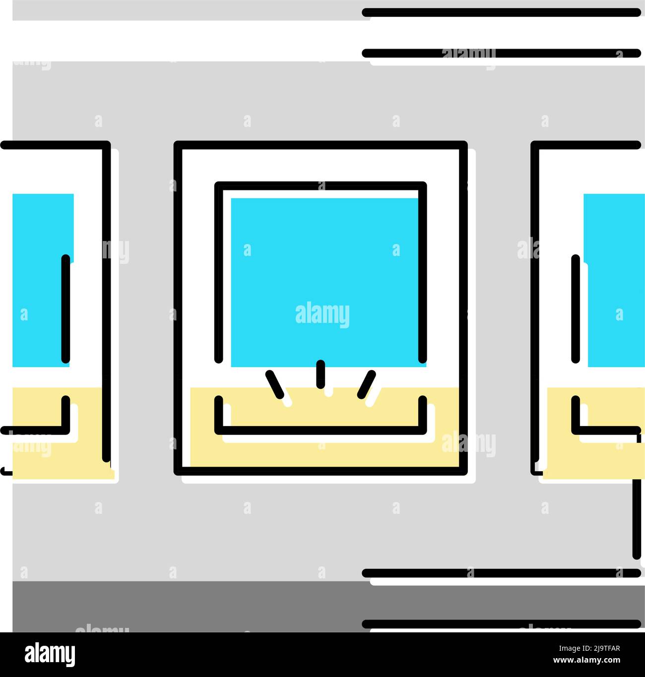 Windows spotlight Stock Vector Images - Alamy