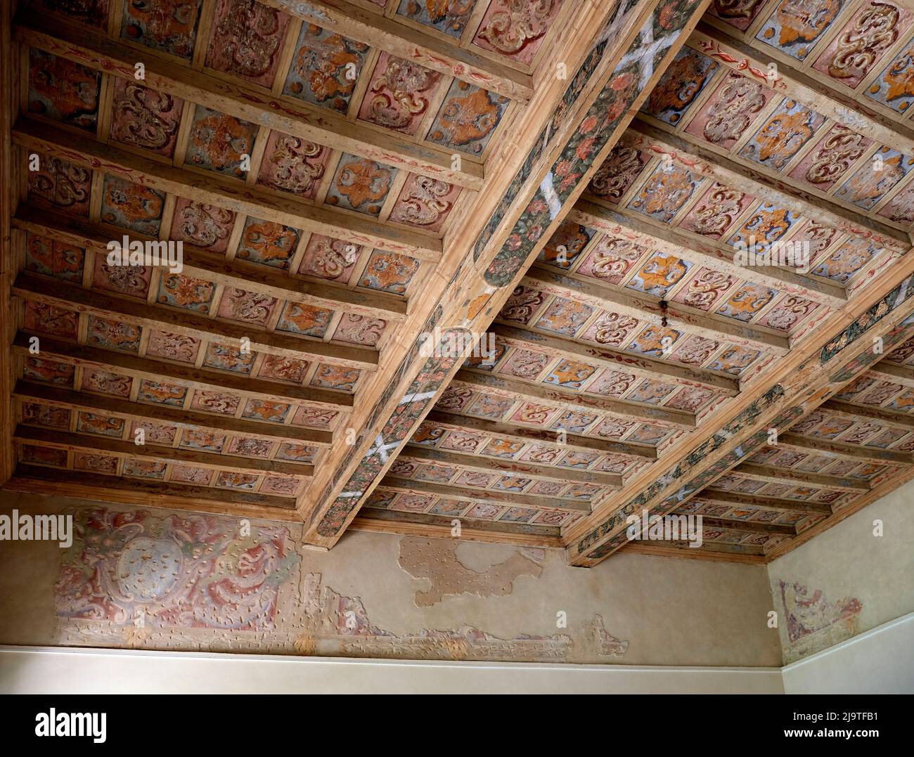 San Giovanni in Croce (Cr), Italy, Villa Medici del Vascello, detail of ...