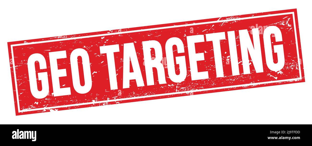 Geo targeting text hi-res stock photography and images - Alamy