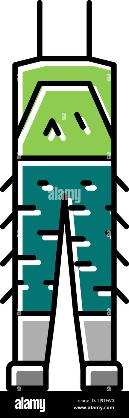 camouflage pants for hunting color icon vector illustration Stock ...