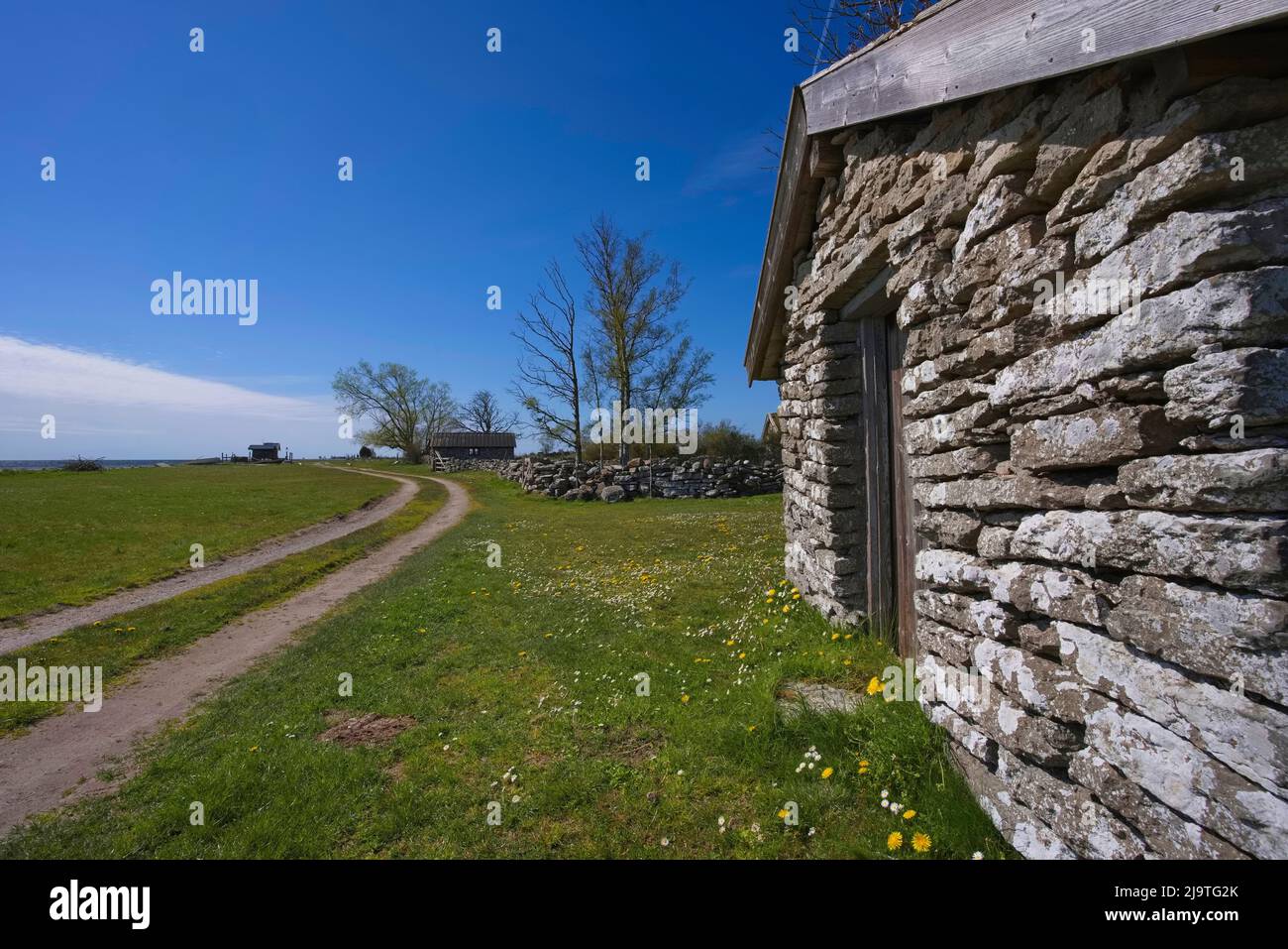Sandbyborg Öland Stonehouse, Sweden Stock Photo - Alamy