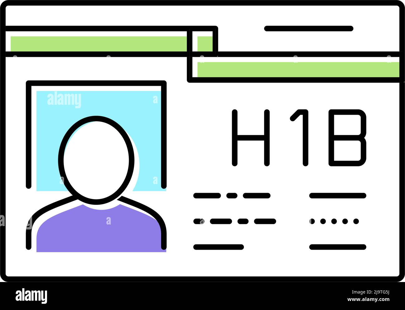 H 1b visa hi-res stock photography and images - Alamy