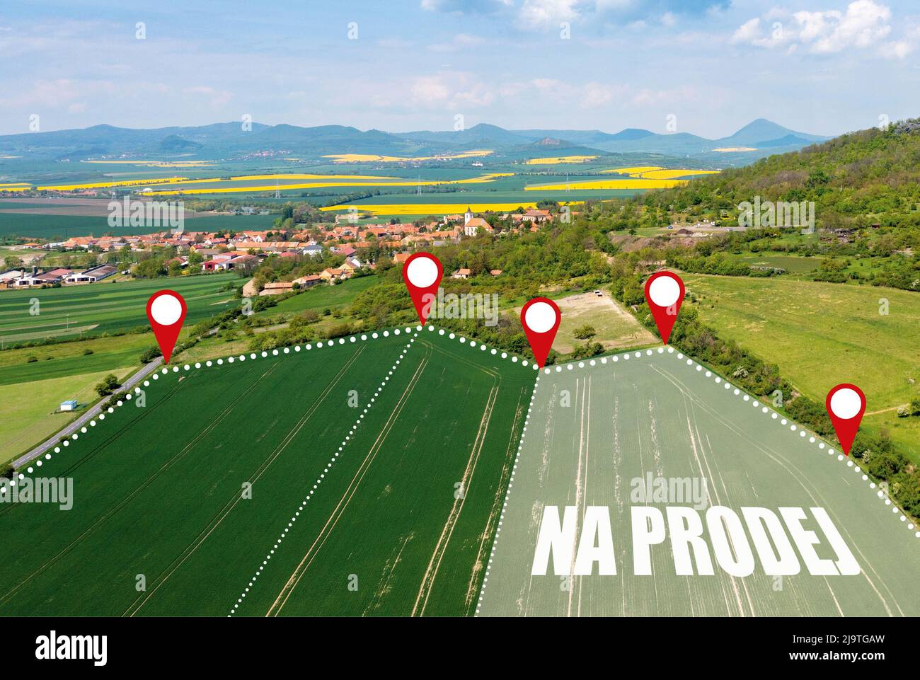 Land ownership survey hi-res stock photography and images - Alamy