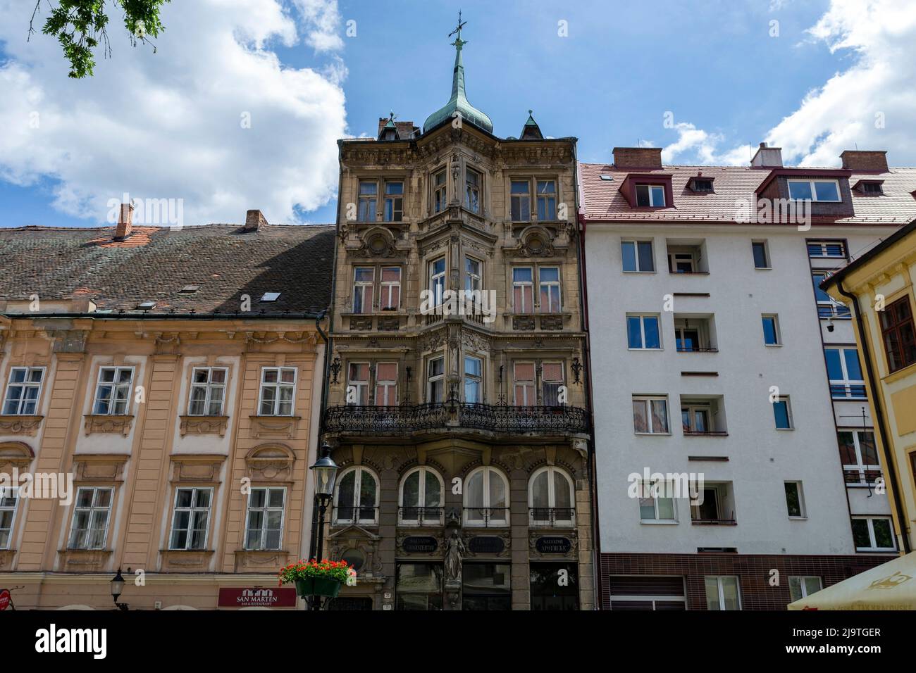 Bratislava, Slovakia - 05 21 2022: Old buildings in Bratislava on a ...