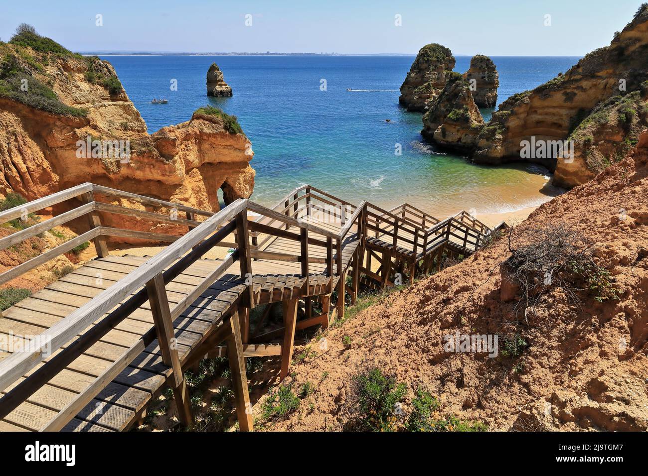 Steps camilo beach praia camilo hi-res stock photography and images - Alamy
