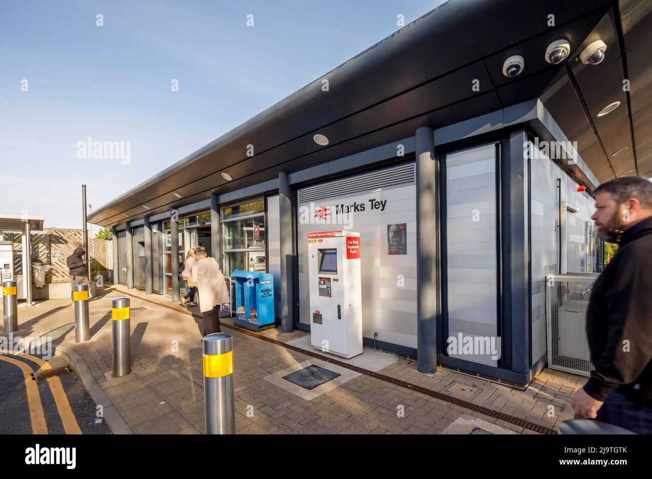 Marks tey train station hi-res stock photography and images - Alamy