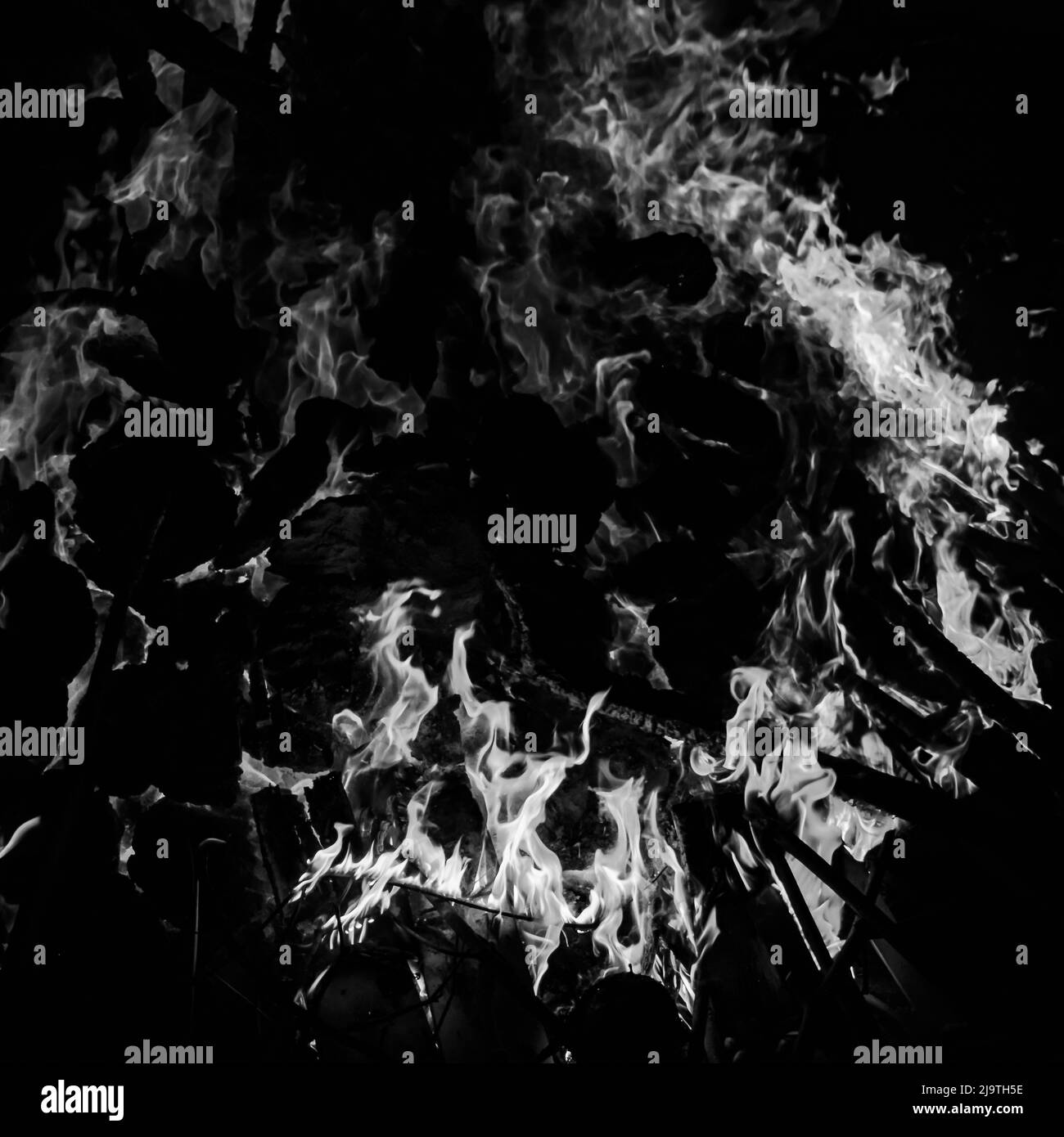 Fire flames on black background, Blaze fire flame texture background ...