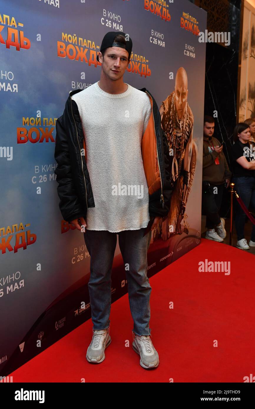 Moscow. Evgeny Romantsov on a premiere of the film of Egor Konchalovsky ...