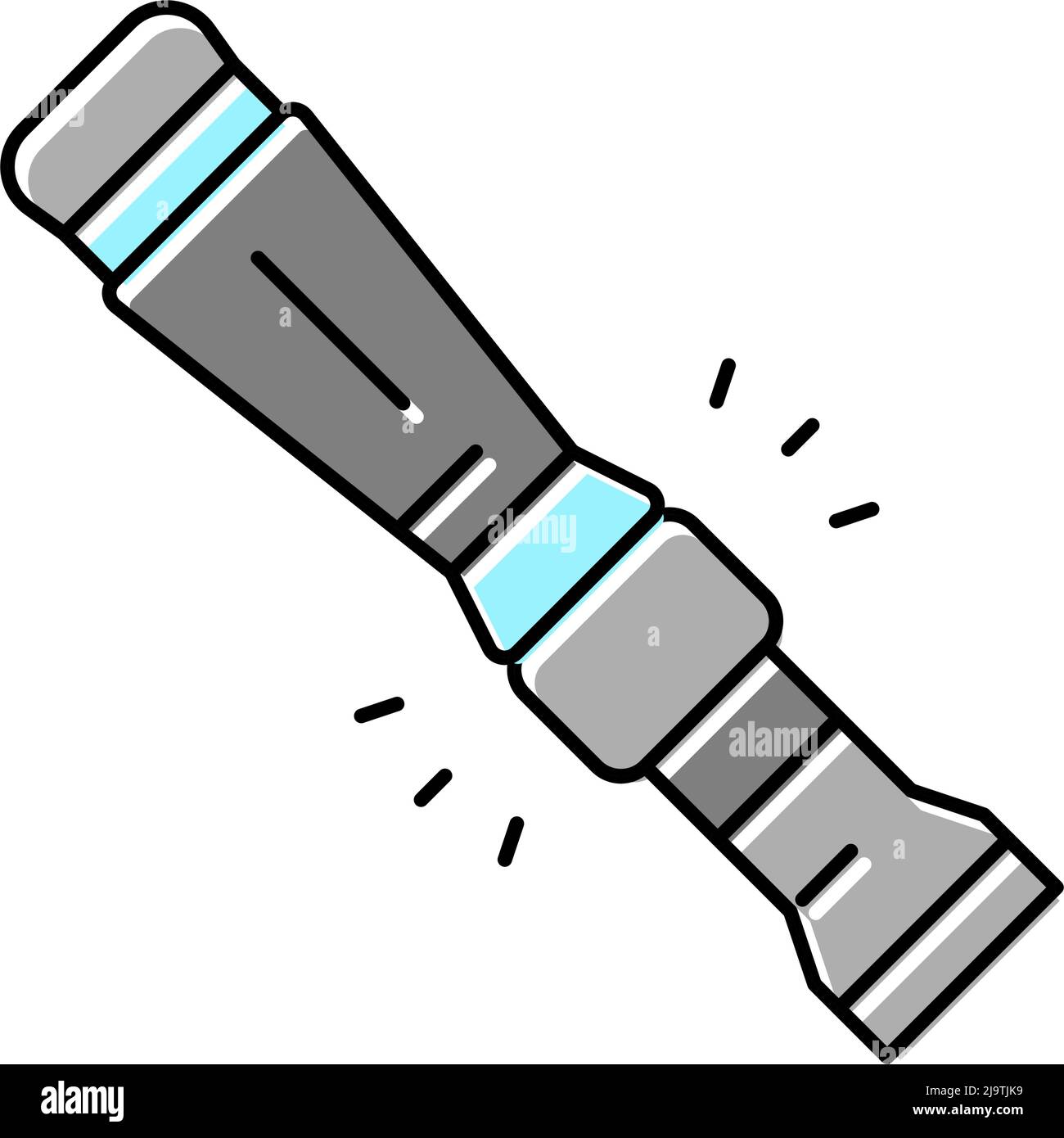 whistle to lure color icon vector illustration Stock Vector Image & Art ...