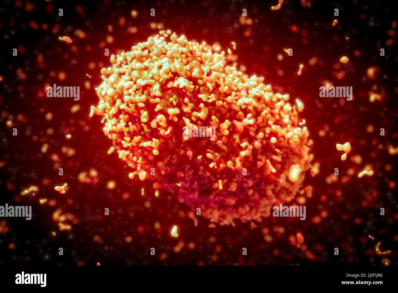 Monkeypox virus, illustration Stock Photo - Alamy