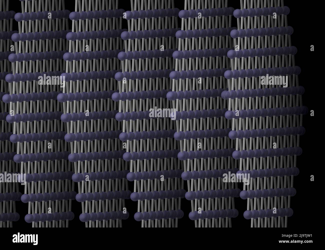 Graphite structure, illustration Stock Photo - Alamy