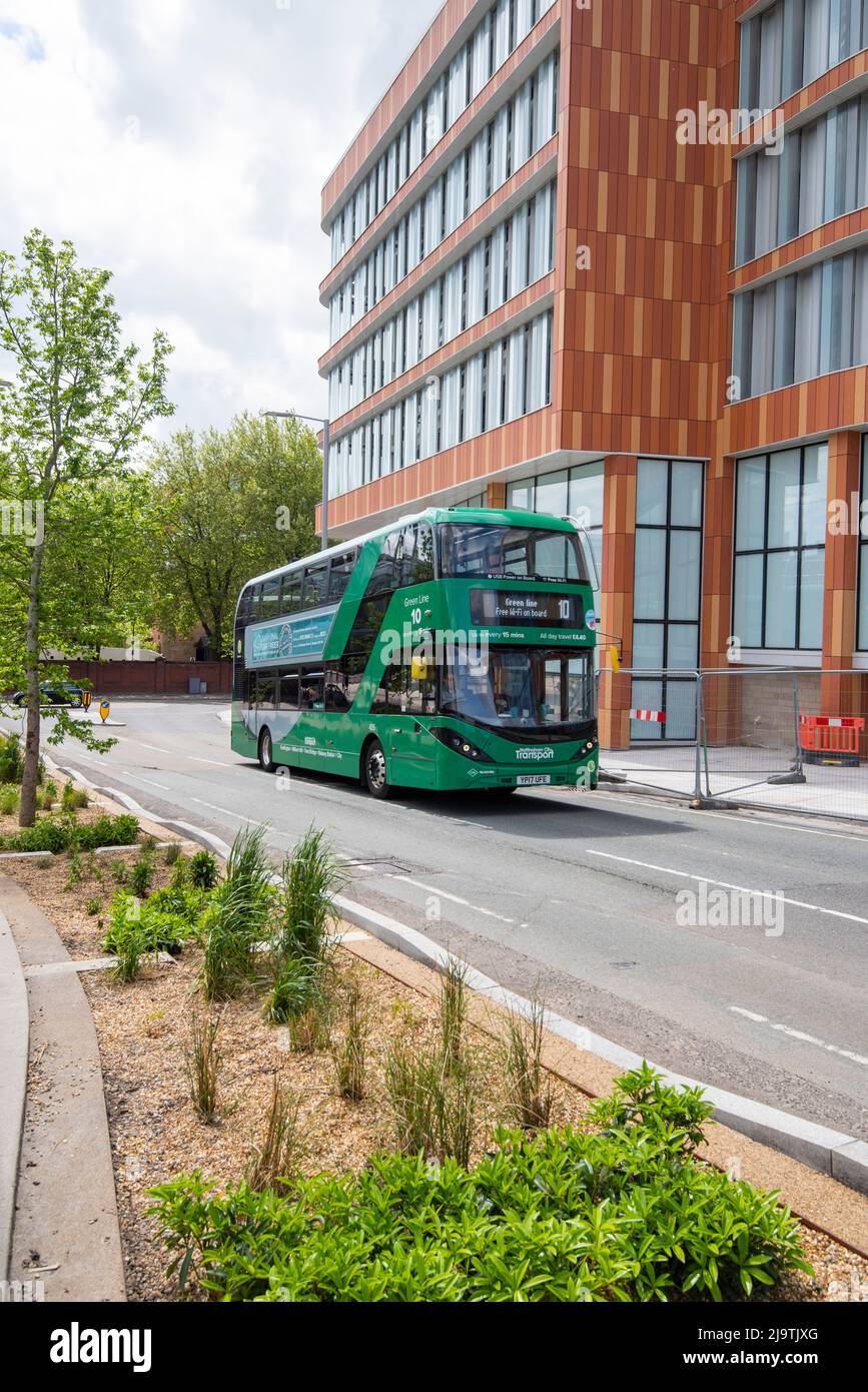 New green space and public realm between the College City Hub and Broad ...