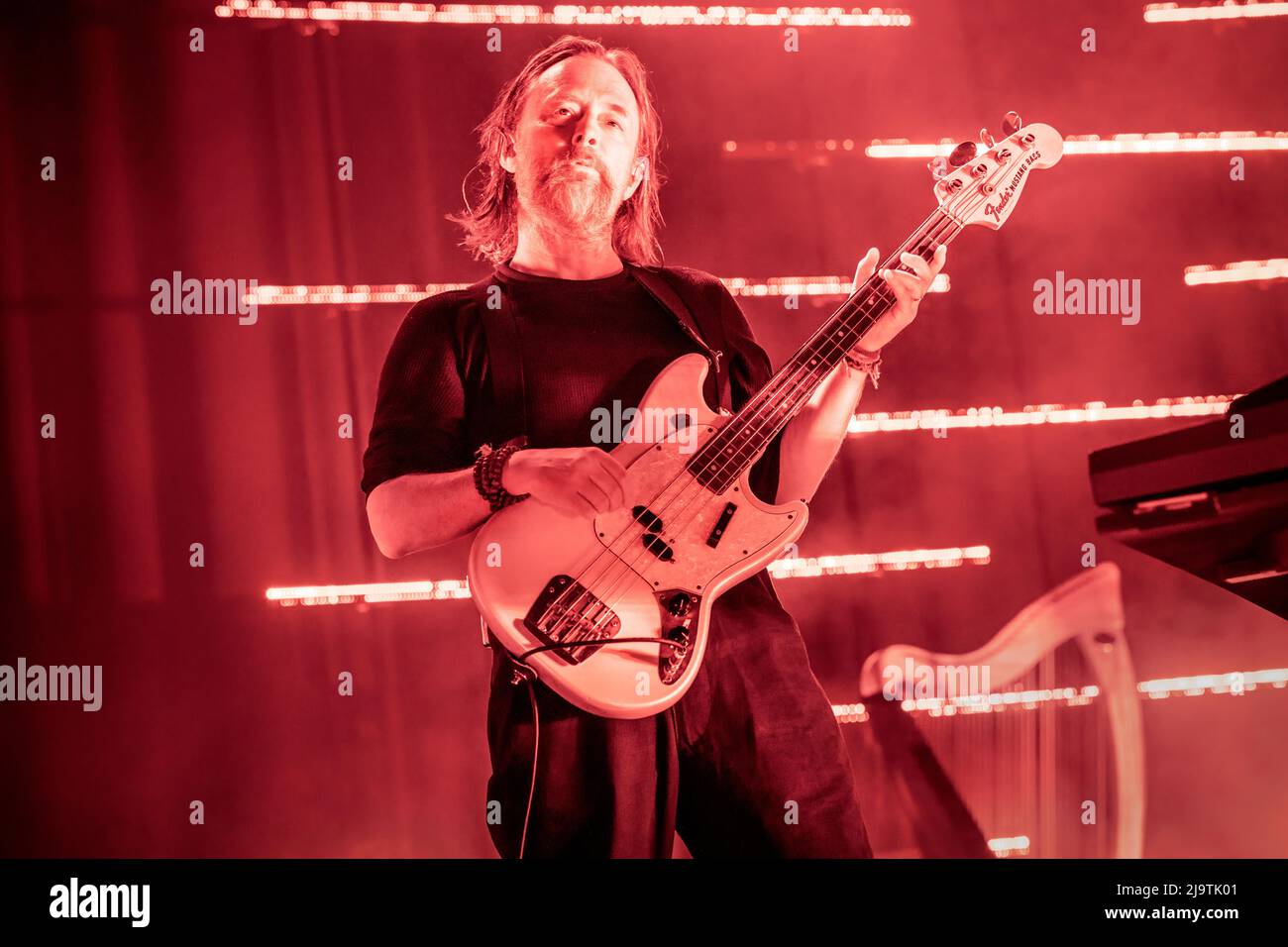 Oslo, Norway. 24th May, 2022. The English rock band The Smile performs ...