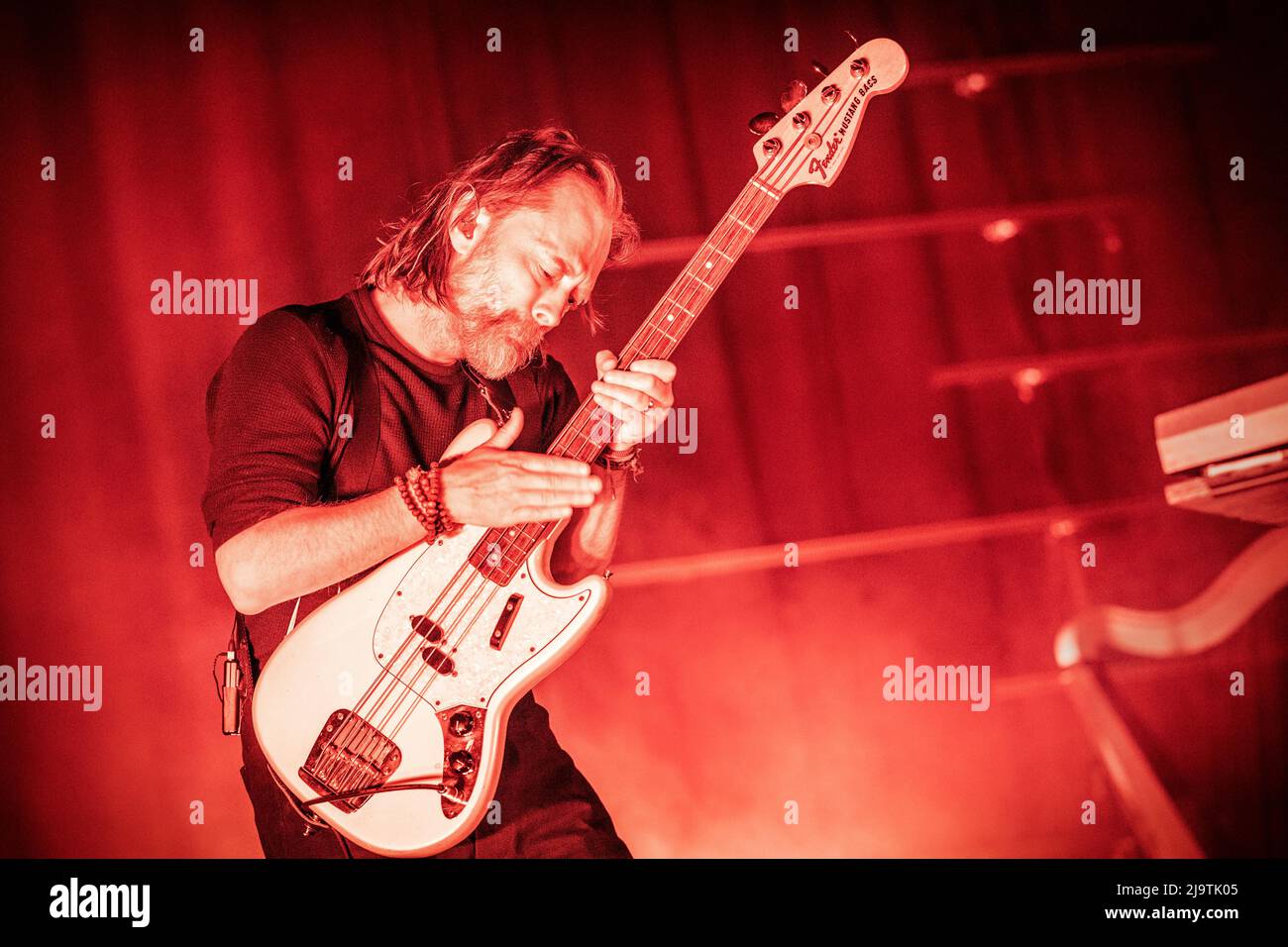 Oslo, Norway. 24th May, 2022. The English rock band The Smile performs ...