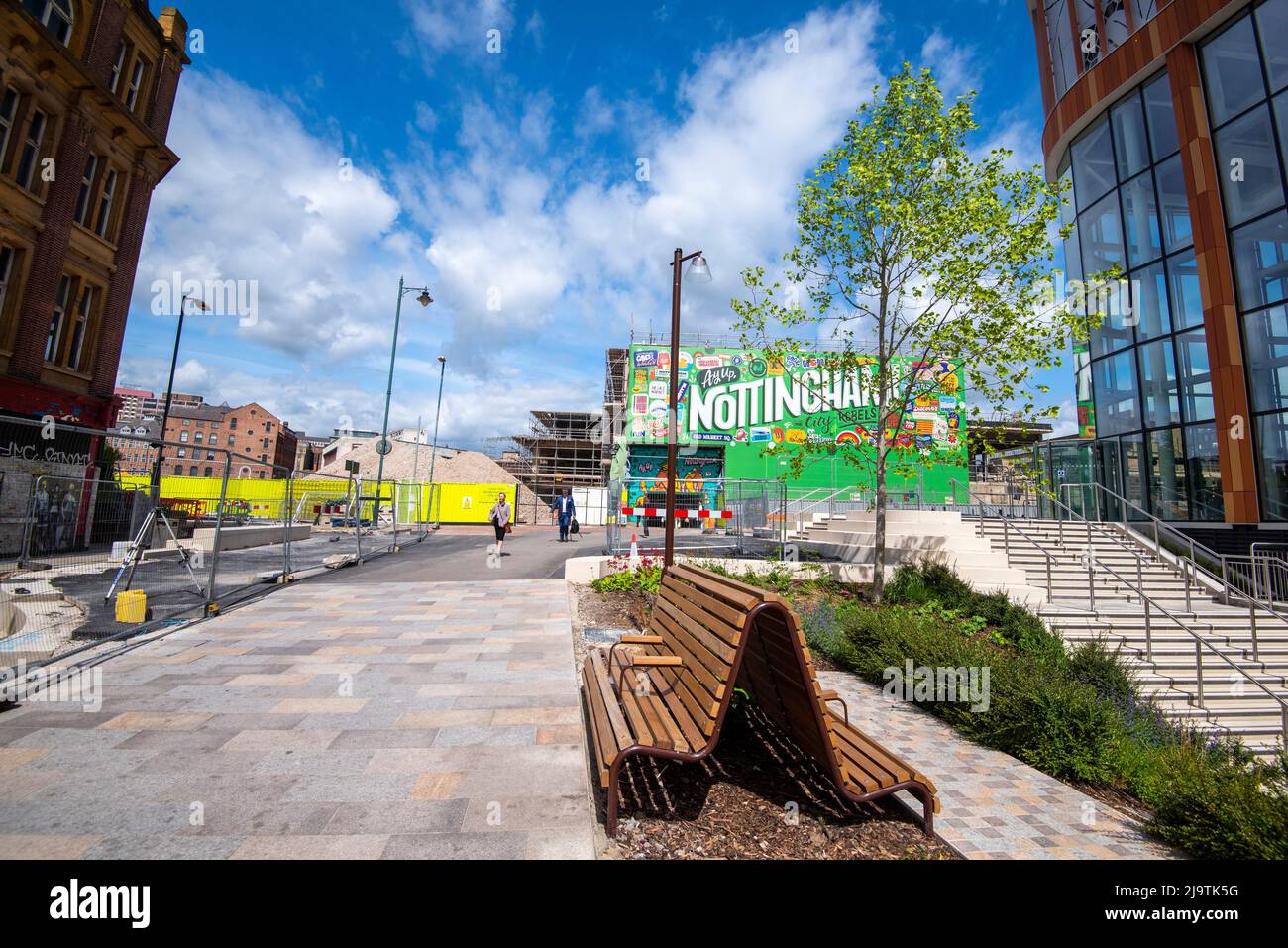 Carrington Street and the entrance to the walkway through to Lister ...