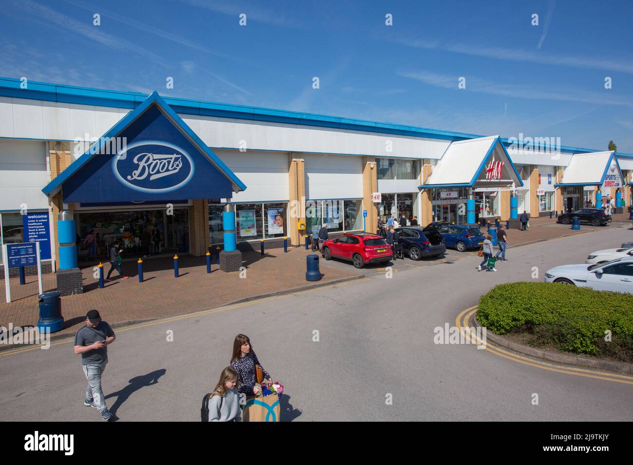 Ventura Shopping Centre, Tamworth, Staffordshire Stock Photo - Alamy