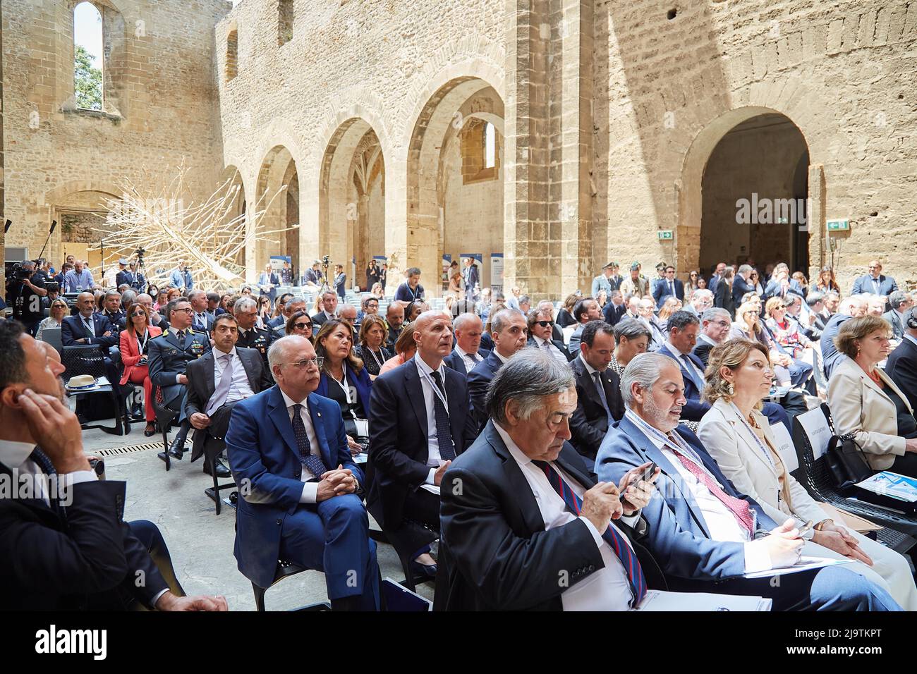 Palermo, Sicily, Italy. 23rd May, 2022. Thirty years ago, the Sicilian ...