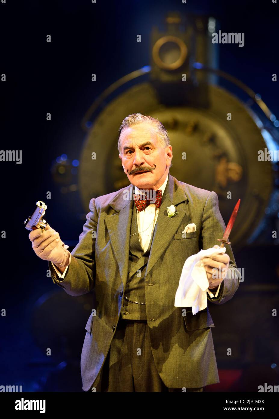Henry Goodman as Hercule Poirot in Agatha Christies Murder on the ...