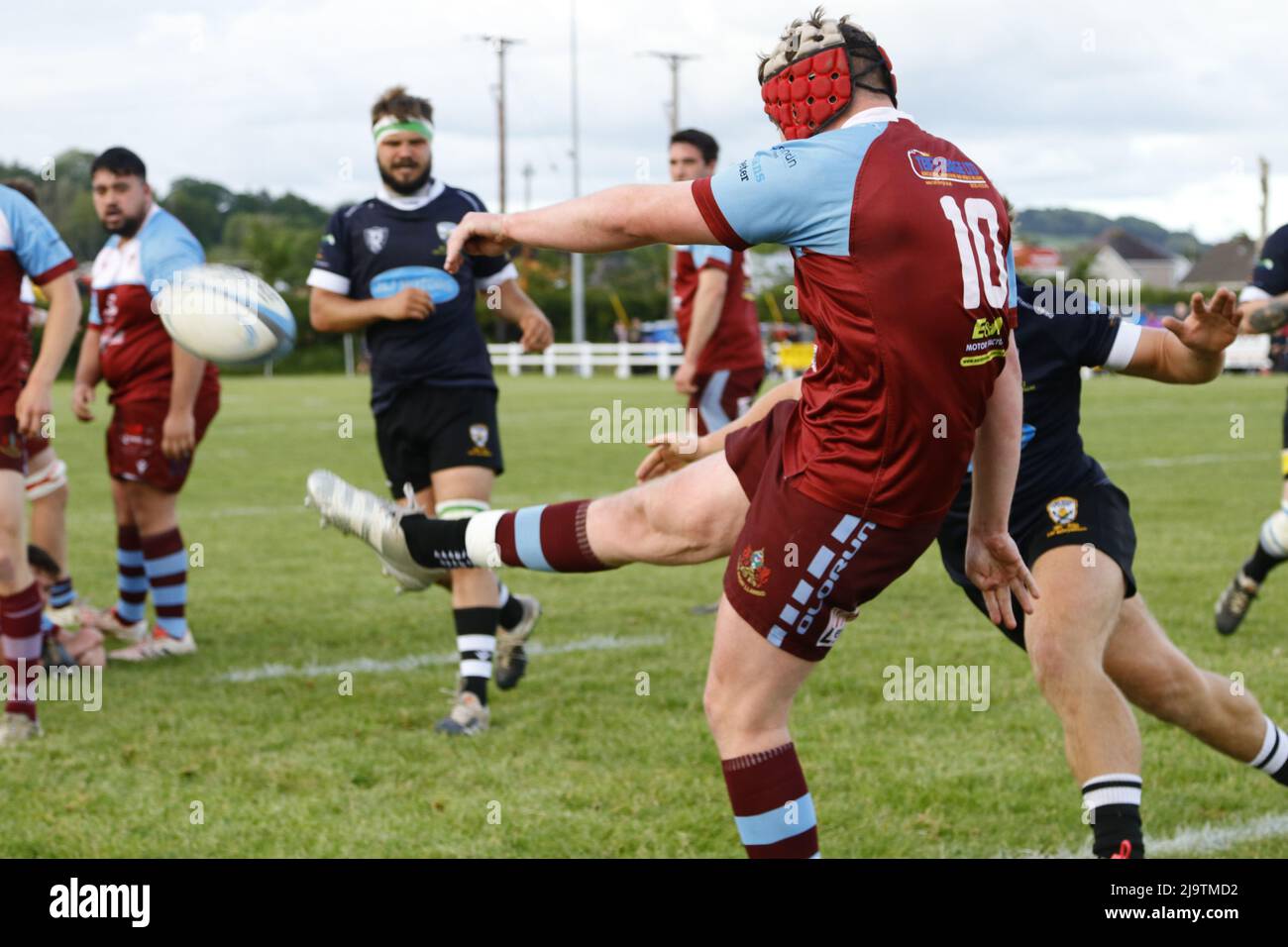 Tumble RFC v Lampeter RFC Stock Photo - Alamy