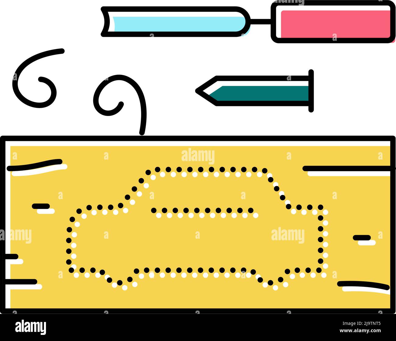 diy kits toys color icon vector illustration Stock Vector Image & Art ...