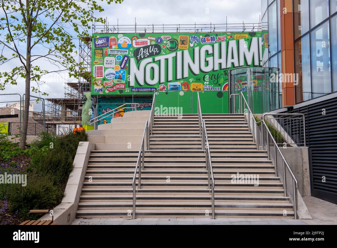 Carrington Street and the entrance to the walkway through to Lister ...