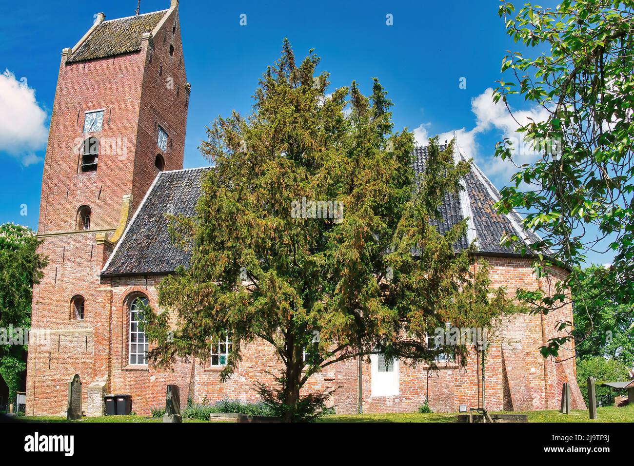 The 13th-centrury Romano-gothic Sint-Lutgerkerk (St Liudger Church ...