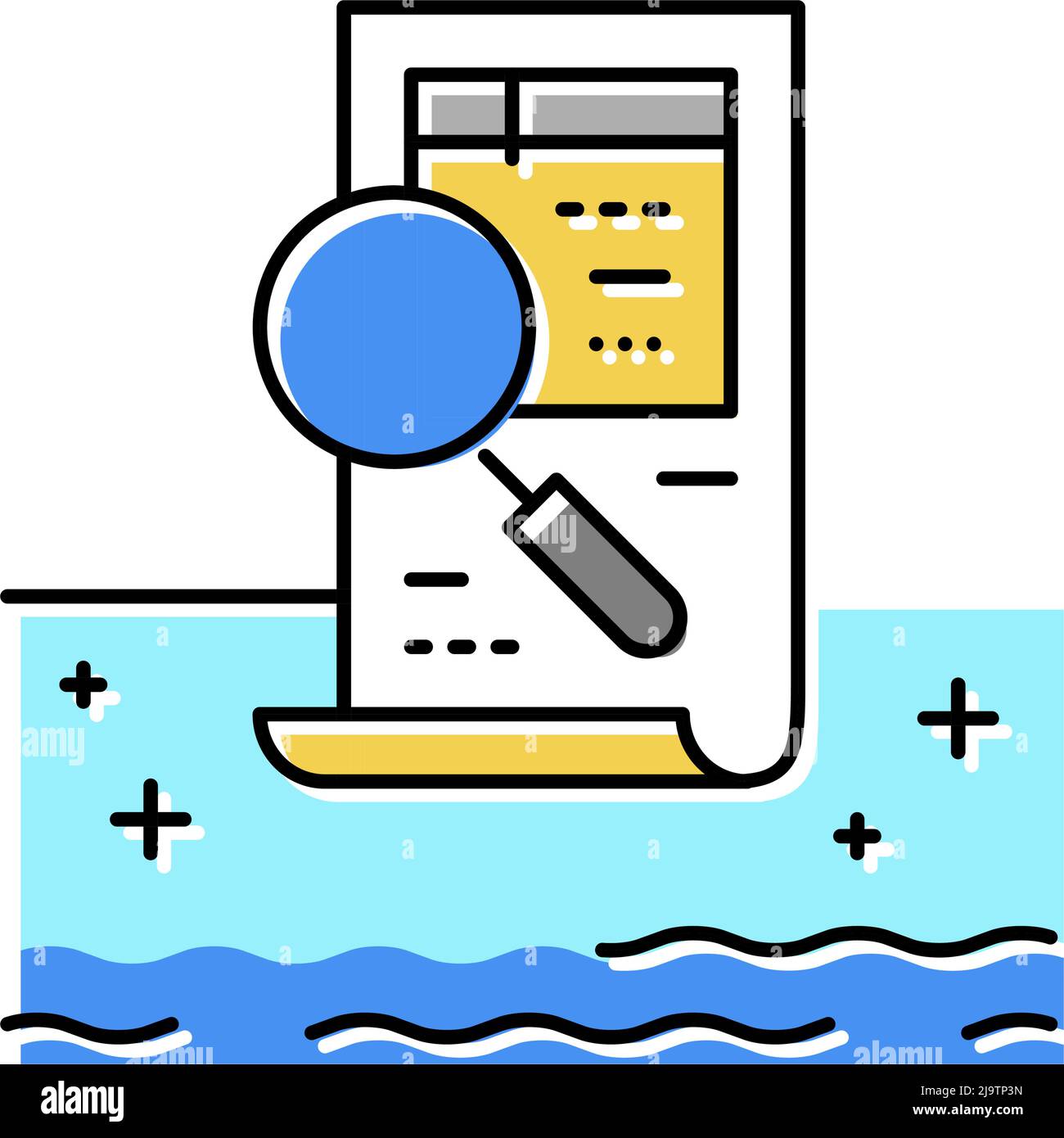 Pool remodeling services line icon hi-res stock photography and images ...