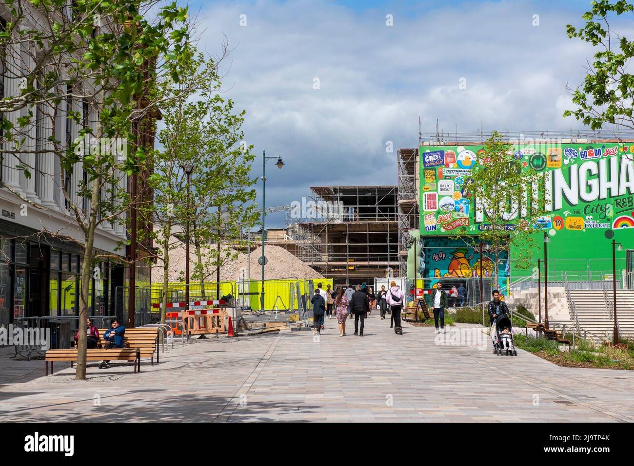 Carrington Street and the entrance to the walkway through to Lister ...