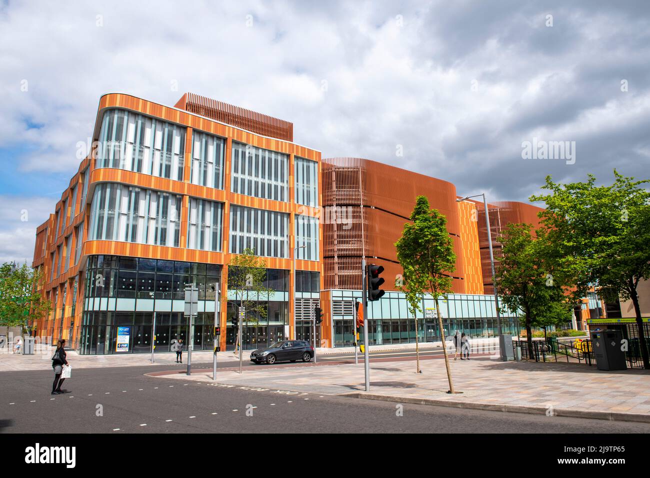 The new Broad Marsh Car Park in Nottingham City Centre May 2022 ...