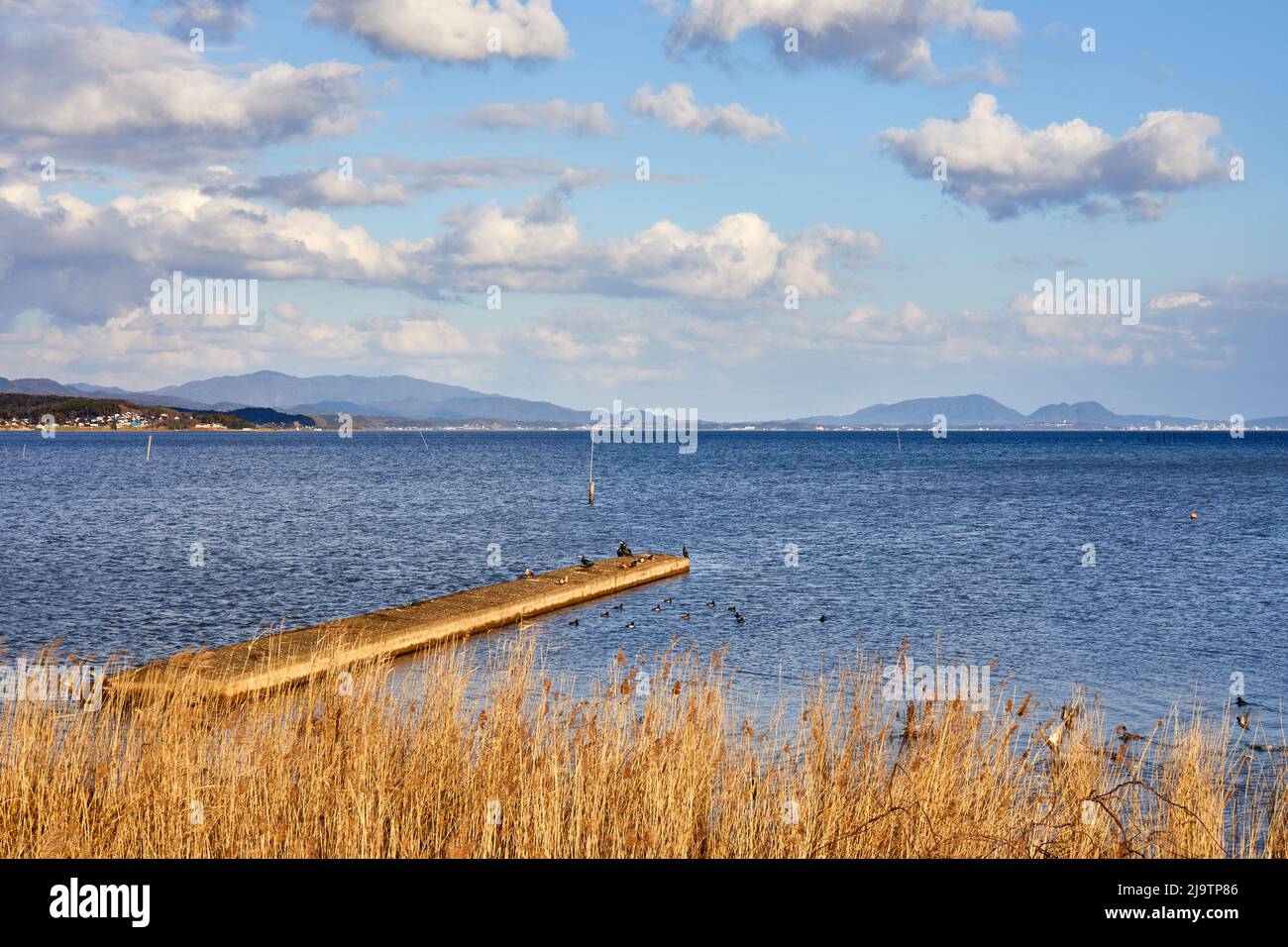 Lake Shinji, Shimane Prefecture, Japan Stock Photo - Alamy