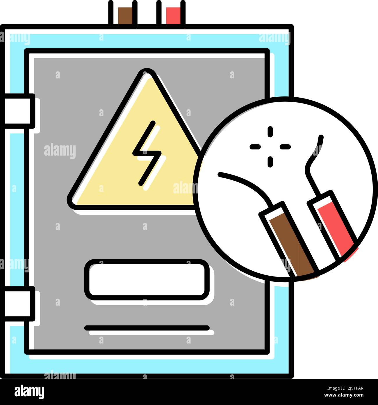 Electrical restoration Cut Out Stock Images & Pictures - Alamy