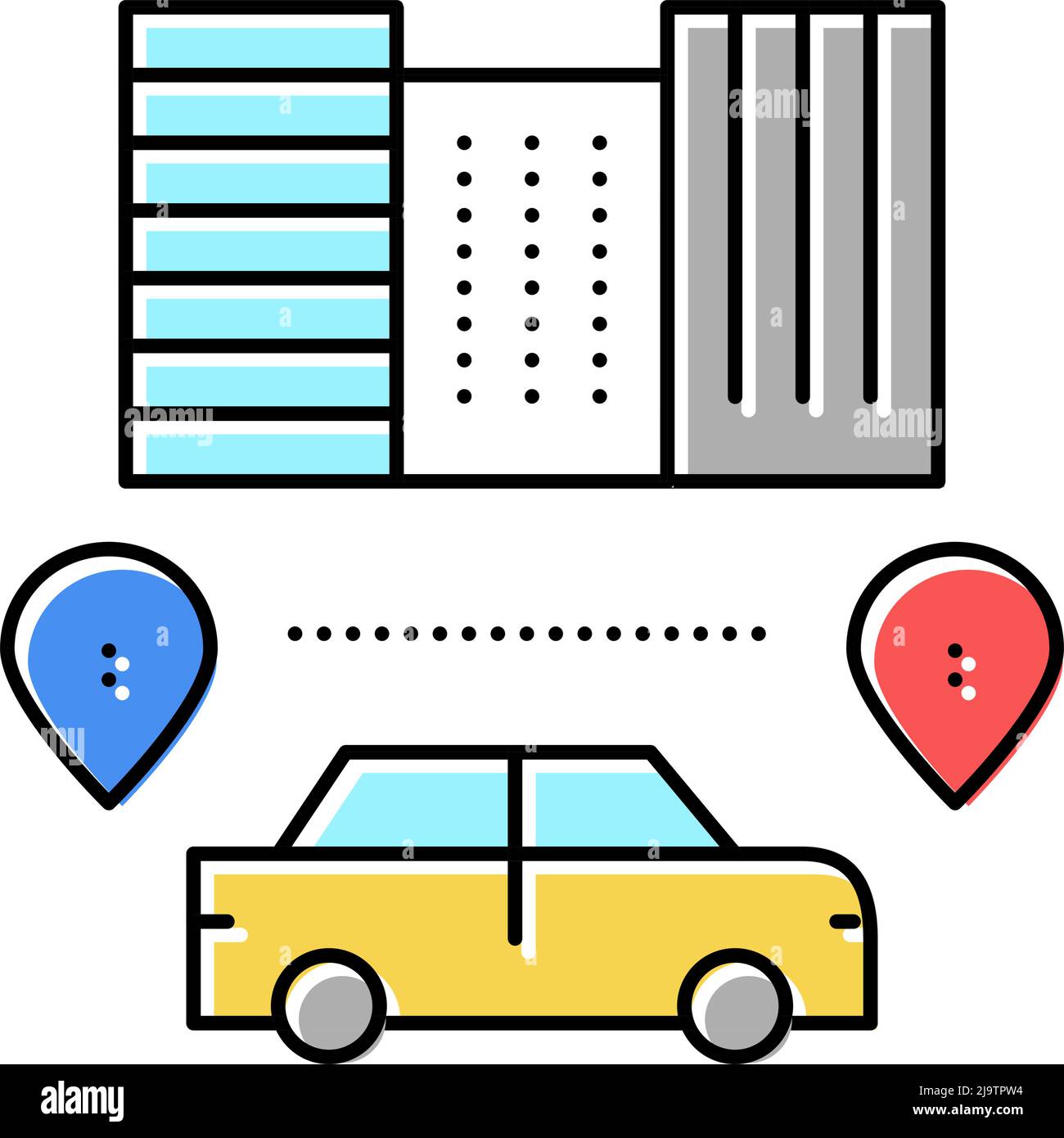 Test routes Cut Out Stock Images & Pictures - Alamy