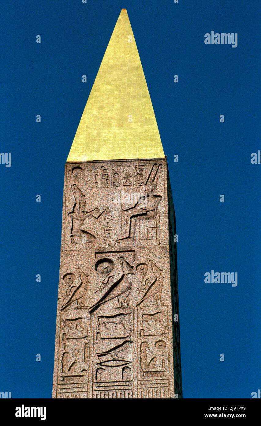 The viceroy of Egypt, Mehemet Ali gave the 3,300-year-old Luxor Obelisk ...