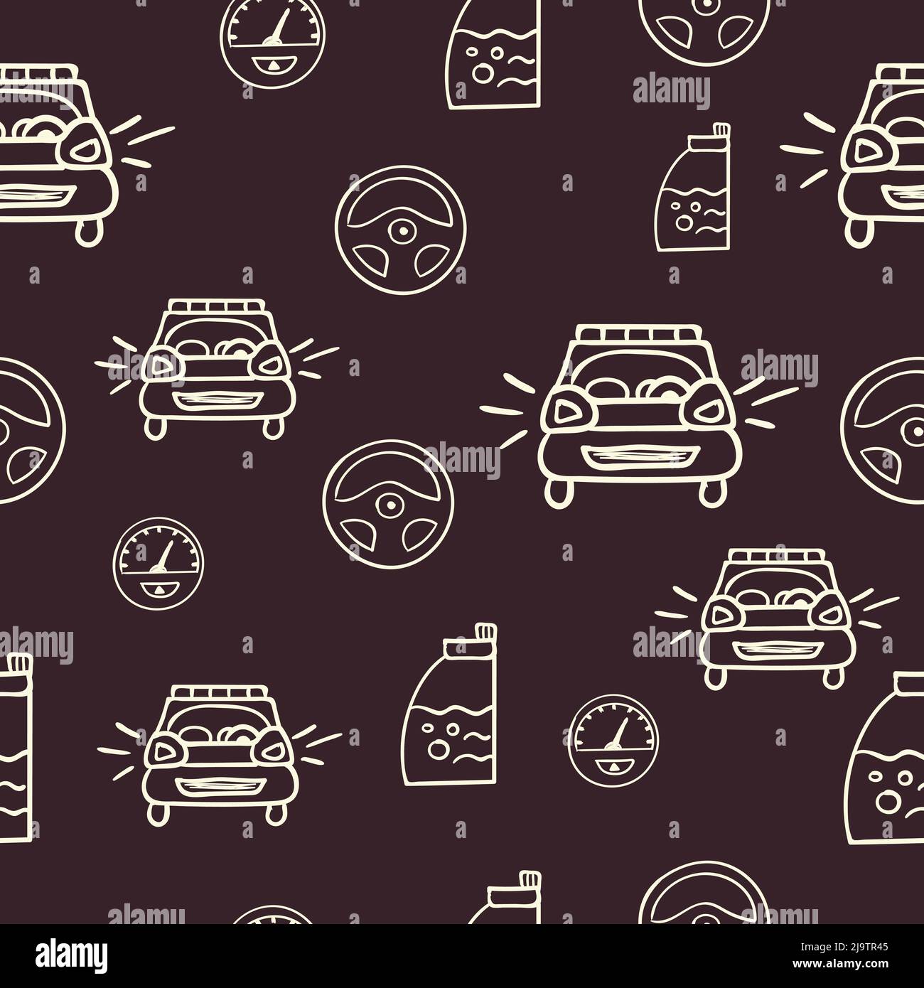 Burgundy car Stock Vector Images - Alamy
