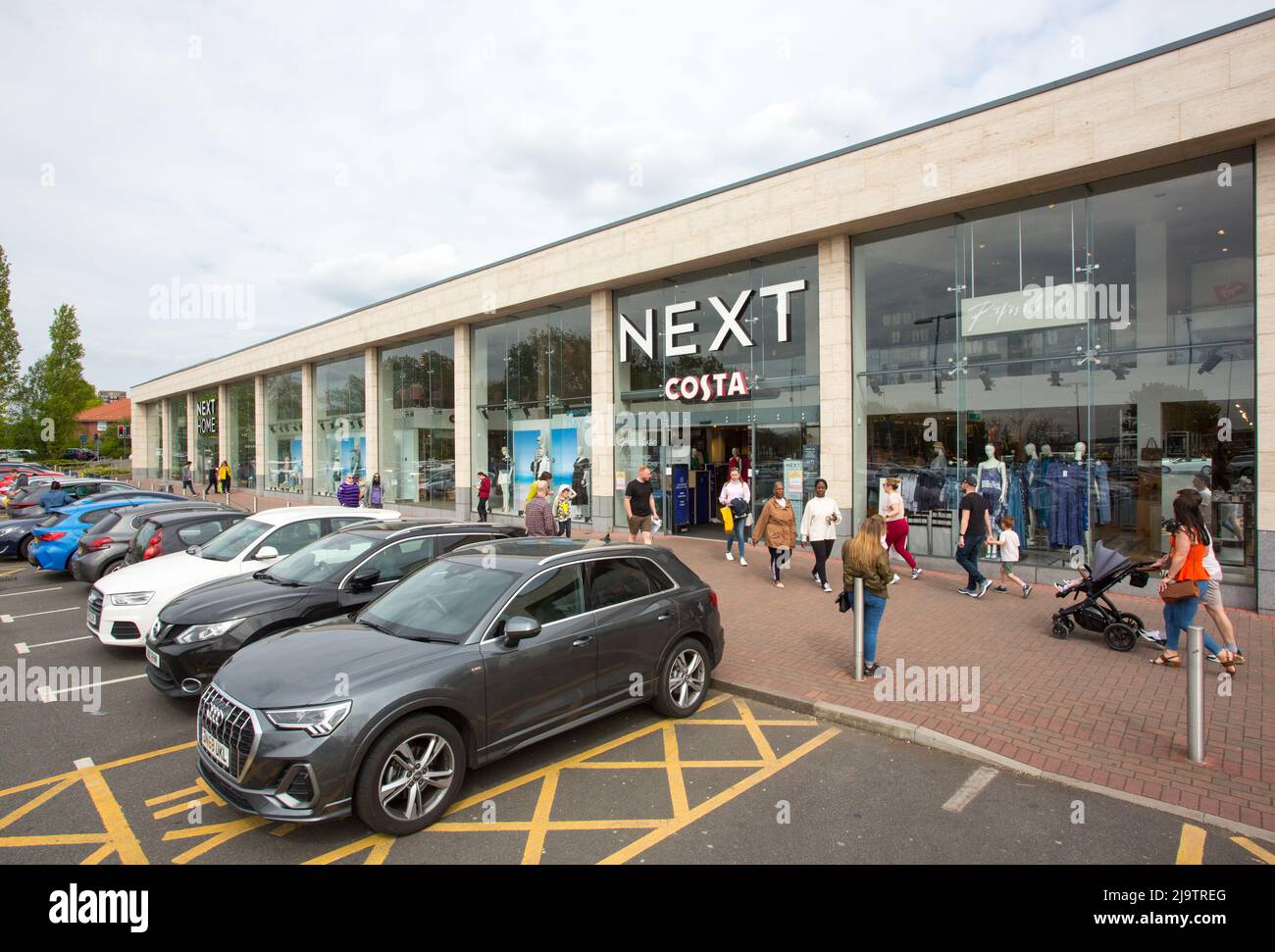 Ventura Shopping Centre, Tamworth, Staffordshire Stock Photo - Alamy