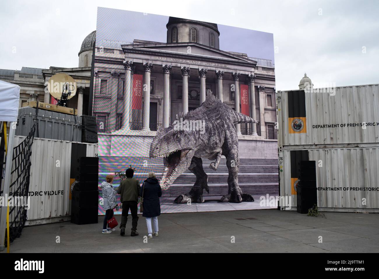 Dinosaur and keeper hi-res stock photography and images - Alamy