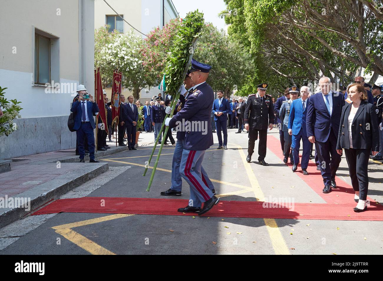 May 23, 2022, Palermo, Sicily, Italy: Thirty years ago, the Sicilian ...