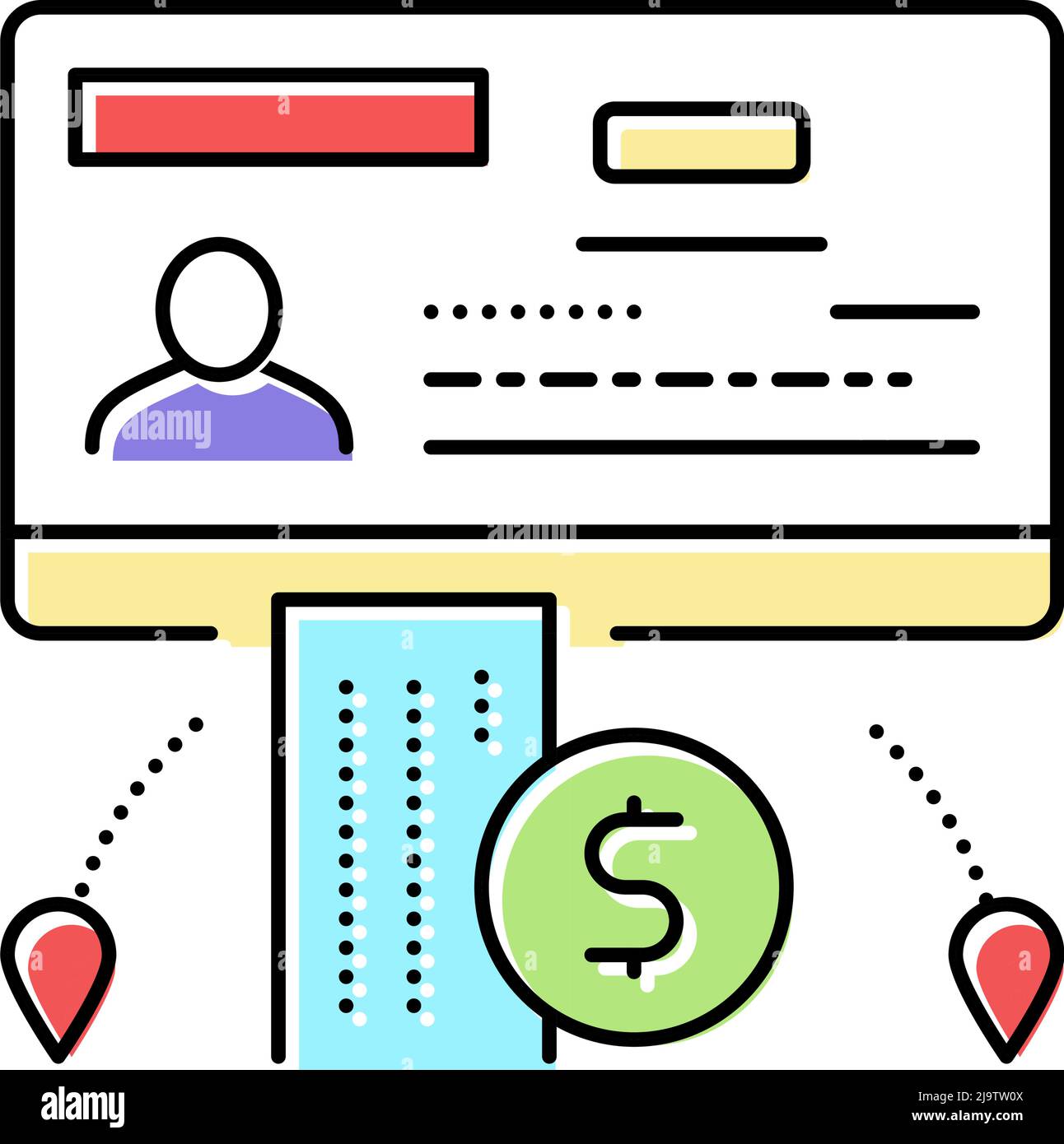 Visa refusé Cut Out Stock Images & Pictures - Alamy