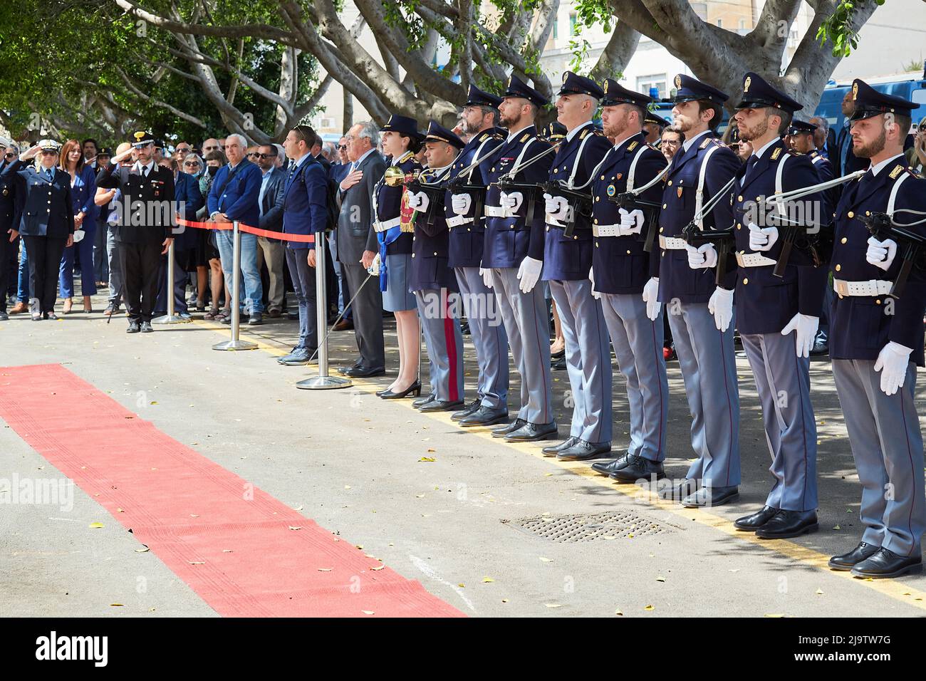 May 23, 2022, Palermo, Sicily, Italy: Thirty years ago, the Sicilian ...