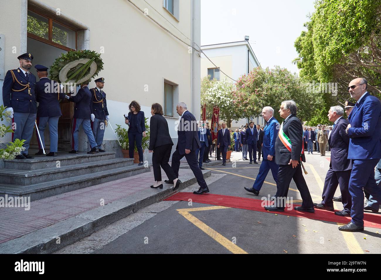 May 23, 2022, Palermo, Sicily, Italy: Thirty years ago, the Sicilian ...