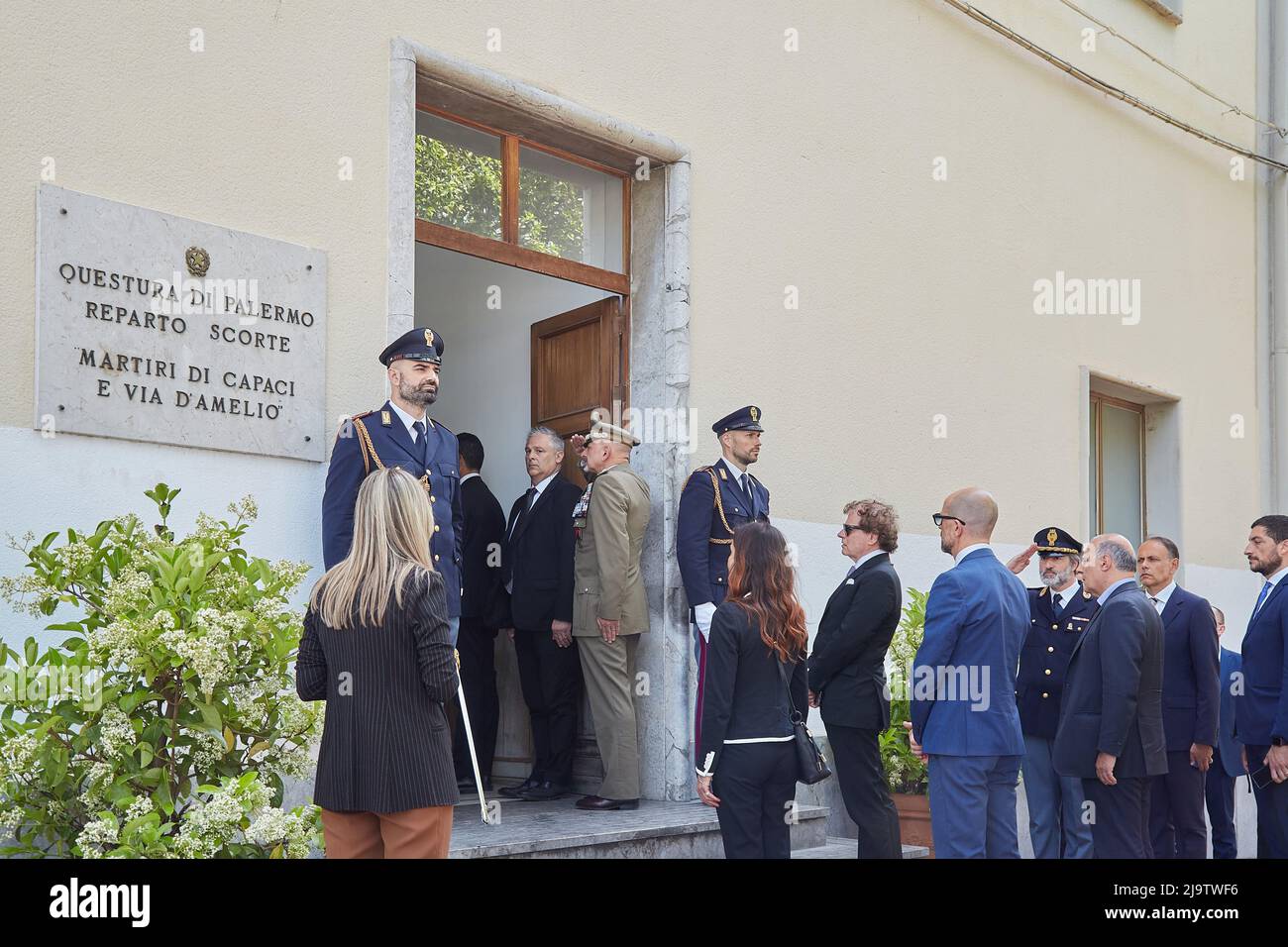 May 23, 2022, Palermo, Sicily, Italy: Thirty years ago, the Sicilian ...