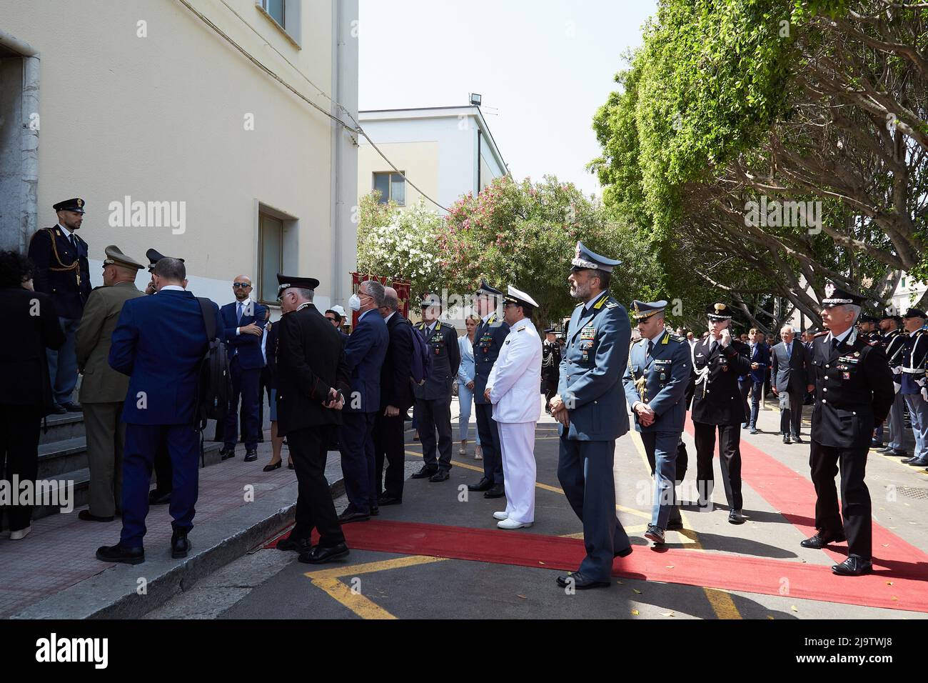Palermo, Sicily, Italy. 23rd May, 2022. Thirty years ago, the Sicilian ...