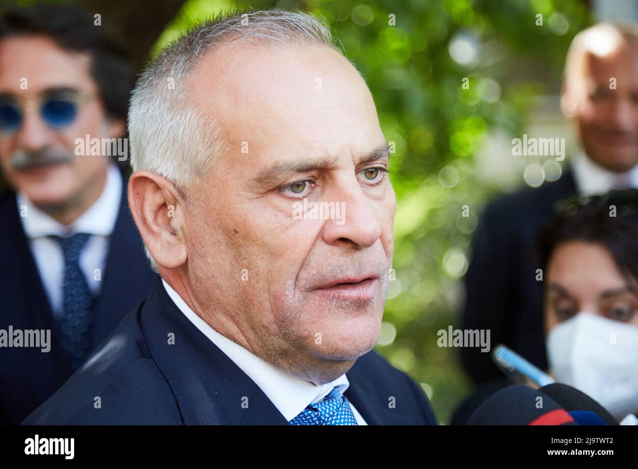 Palermo, Sicily, Italy. 23rd May, 2022. Thirty years ago, the Sicilian ...