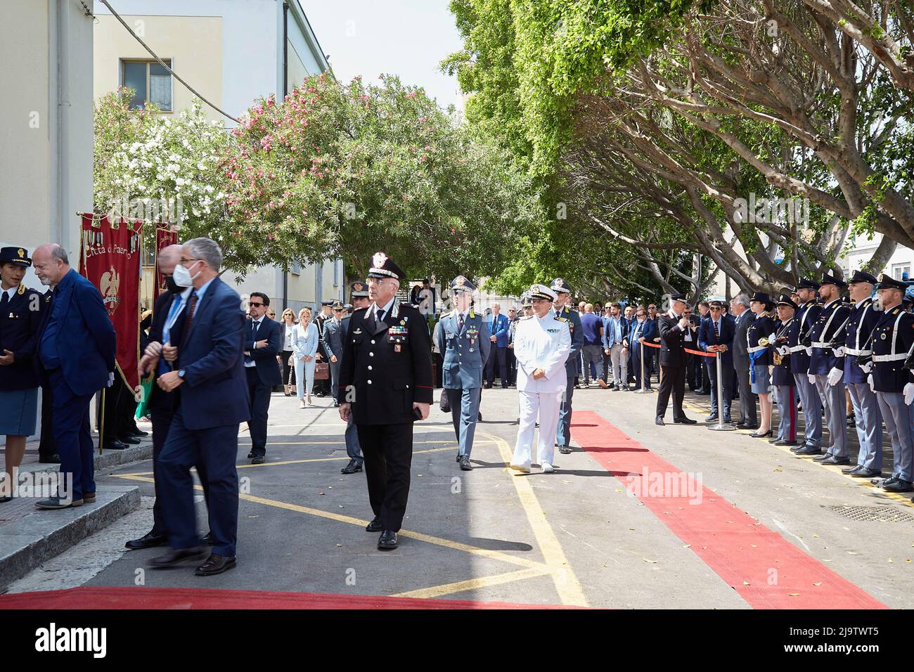 Palermo, Sicily, Italy. 23rd May, 2022. Thirty years ago, the Sicilian ...