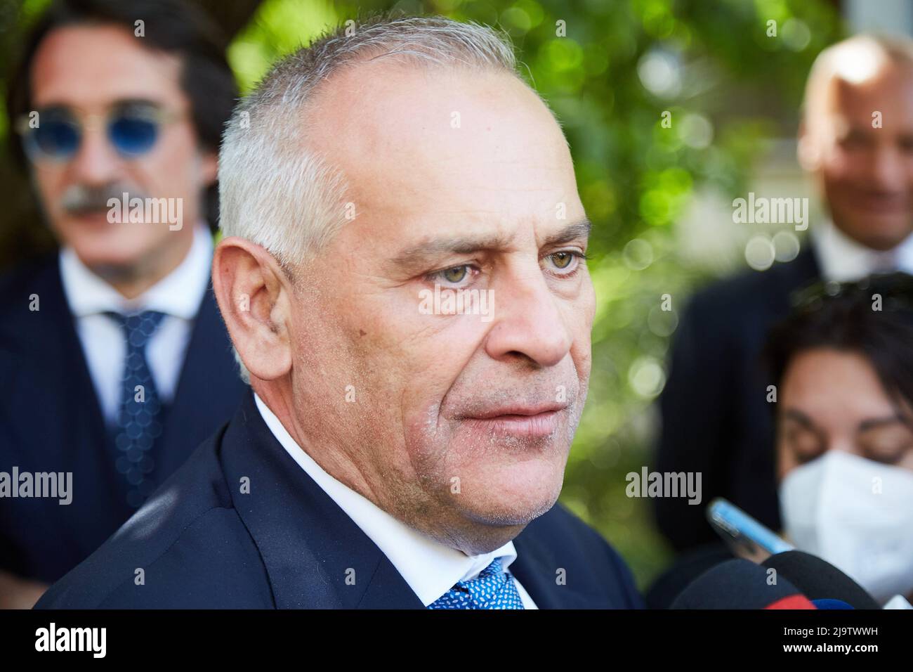 Palermo, Sicily, Italy. 23rd May, 2022. Thirty years ago, the Sicilian ...