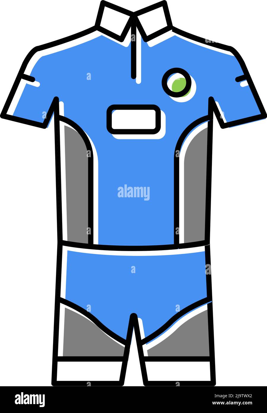 men tennis apparel color icon vector illustration Stock Vector Image ...